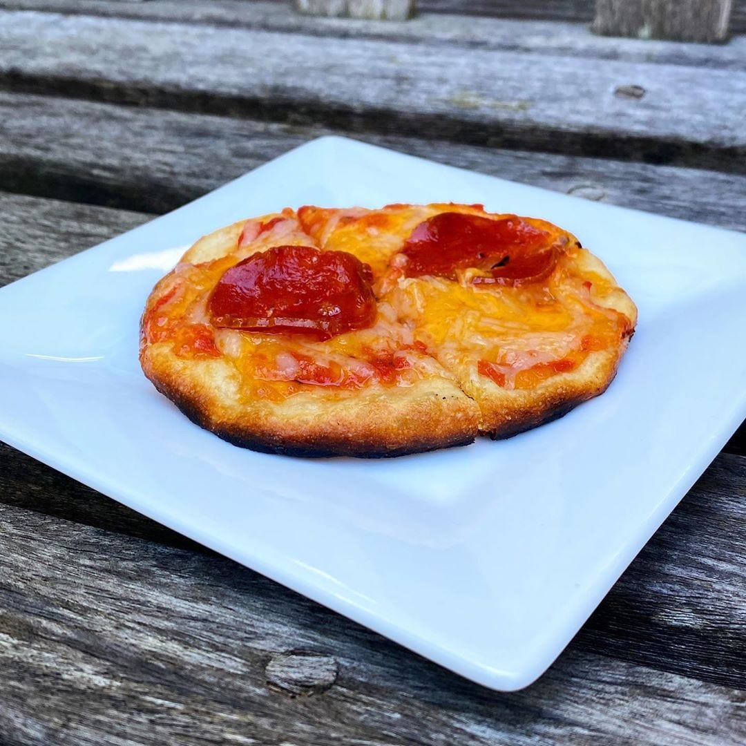 Teeny Tiny Pizza Test. Made a tiny pizza to test the dough I… | by ...