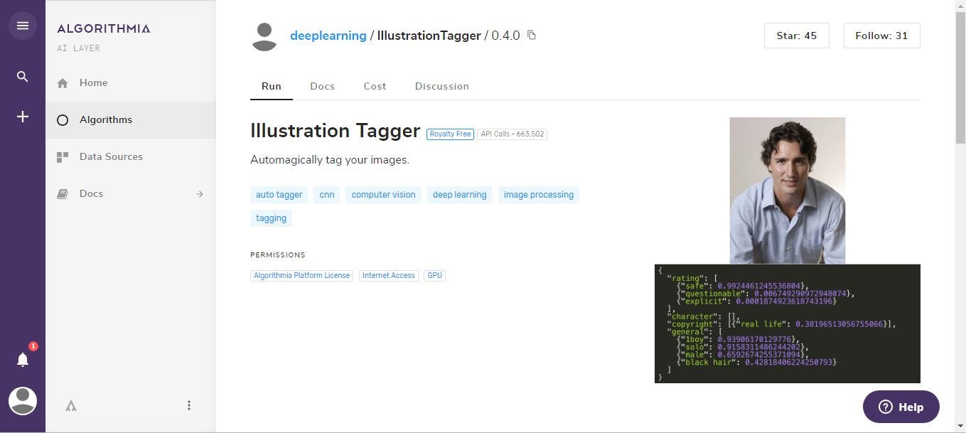 Using Algorithmia to Tag Images using python | by owais raza | Medium