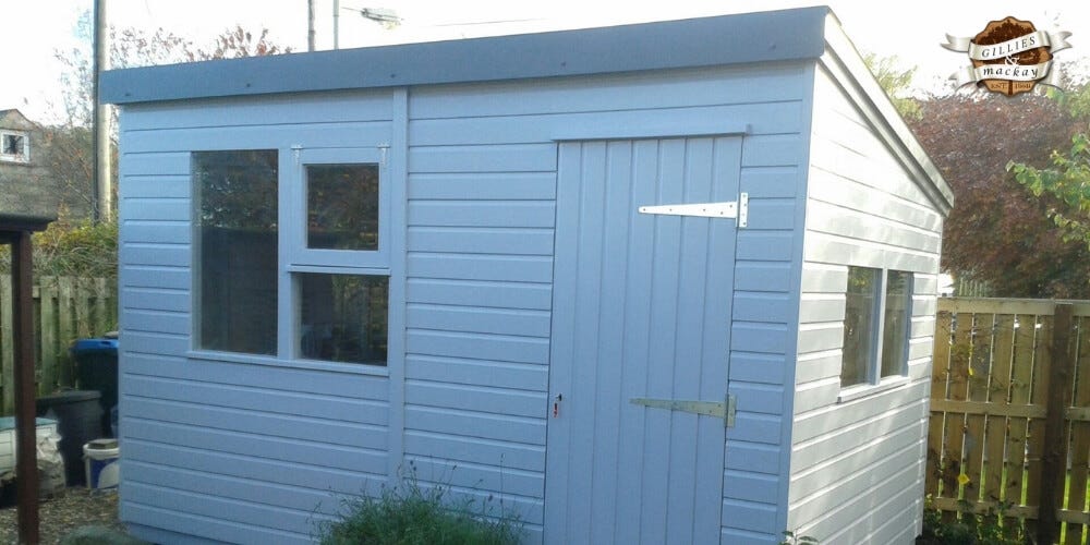 What is the best type of roof for a Pent-style Shed? | by Gillies and ...