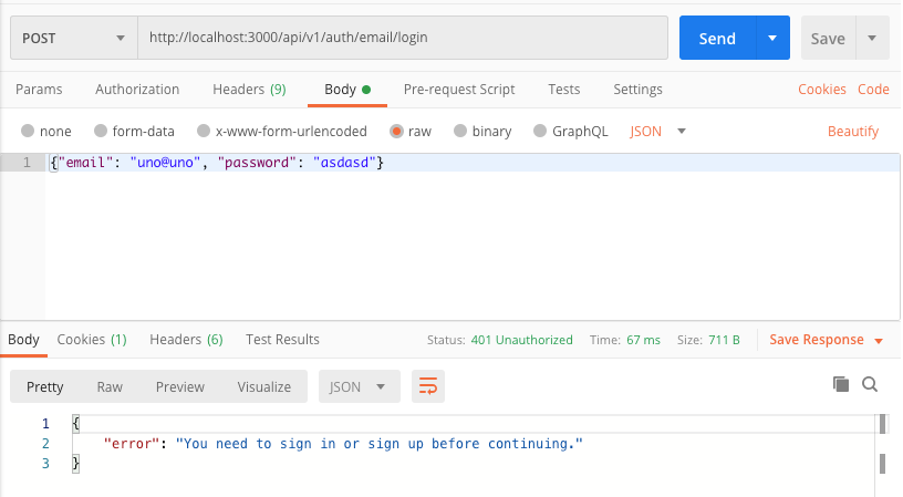 Como solucionar “You need to sign in or sign up before continuing” de Devise (Rails API) | by ...