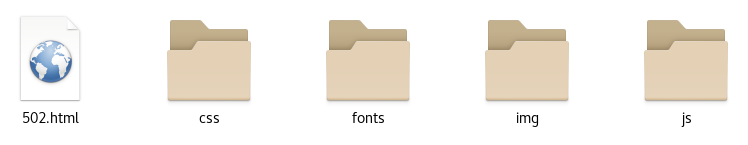 Custom nginx error page with css and images | by Dennys Oliver | Medium