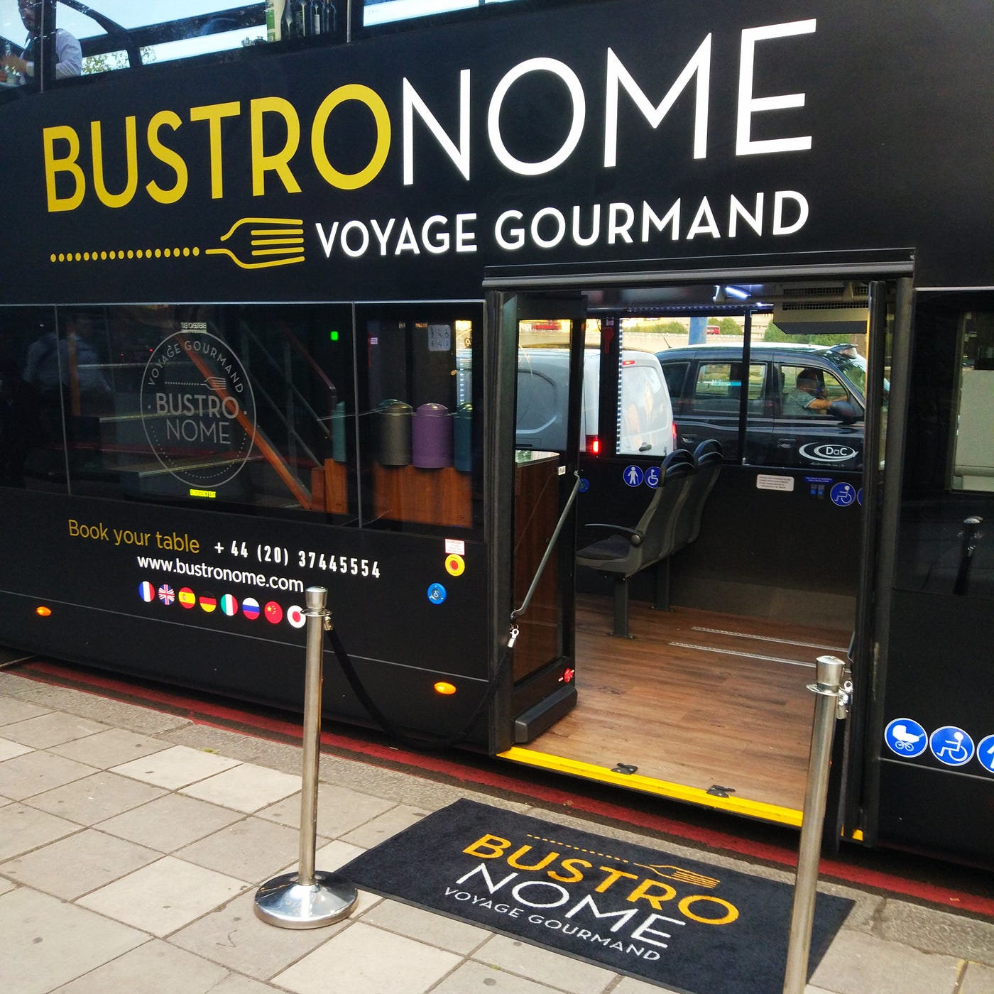 Bustronome: Fine Dining While Sightseeing London Landmarks from the ...