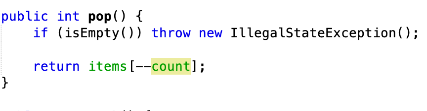 Java: Using Array to Create a Stack Class | by Christopher The II | Mar ...