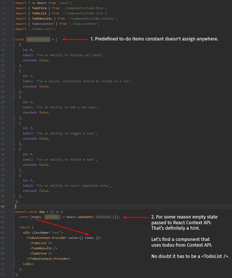React coding interview task. In this article, I would like to share ...
