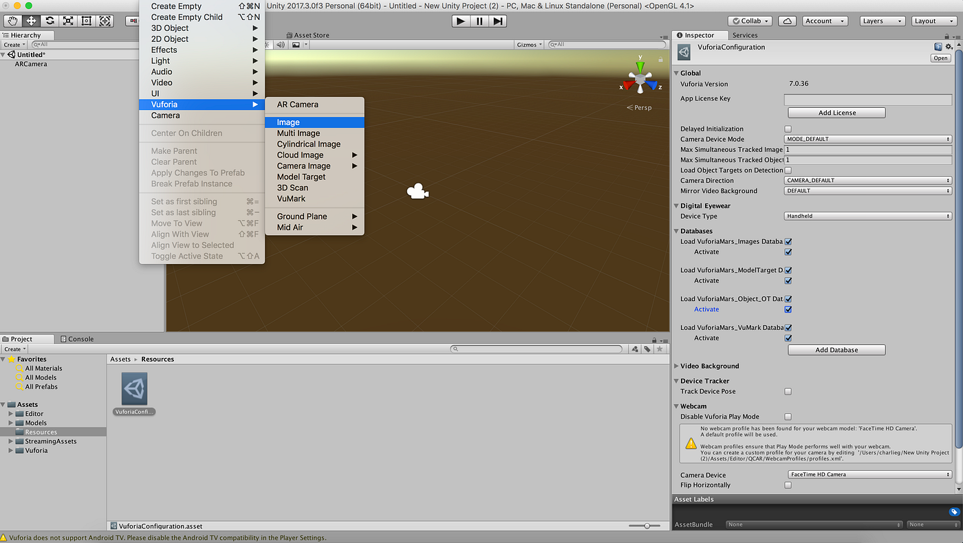 How to create Augmented Reality posters with Unity & Vuforia | by ...