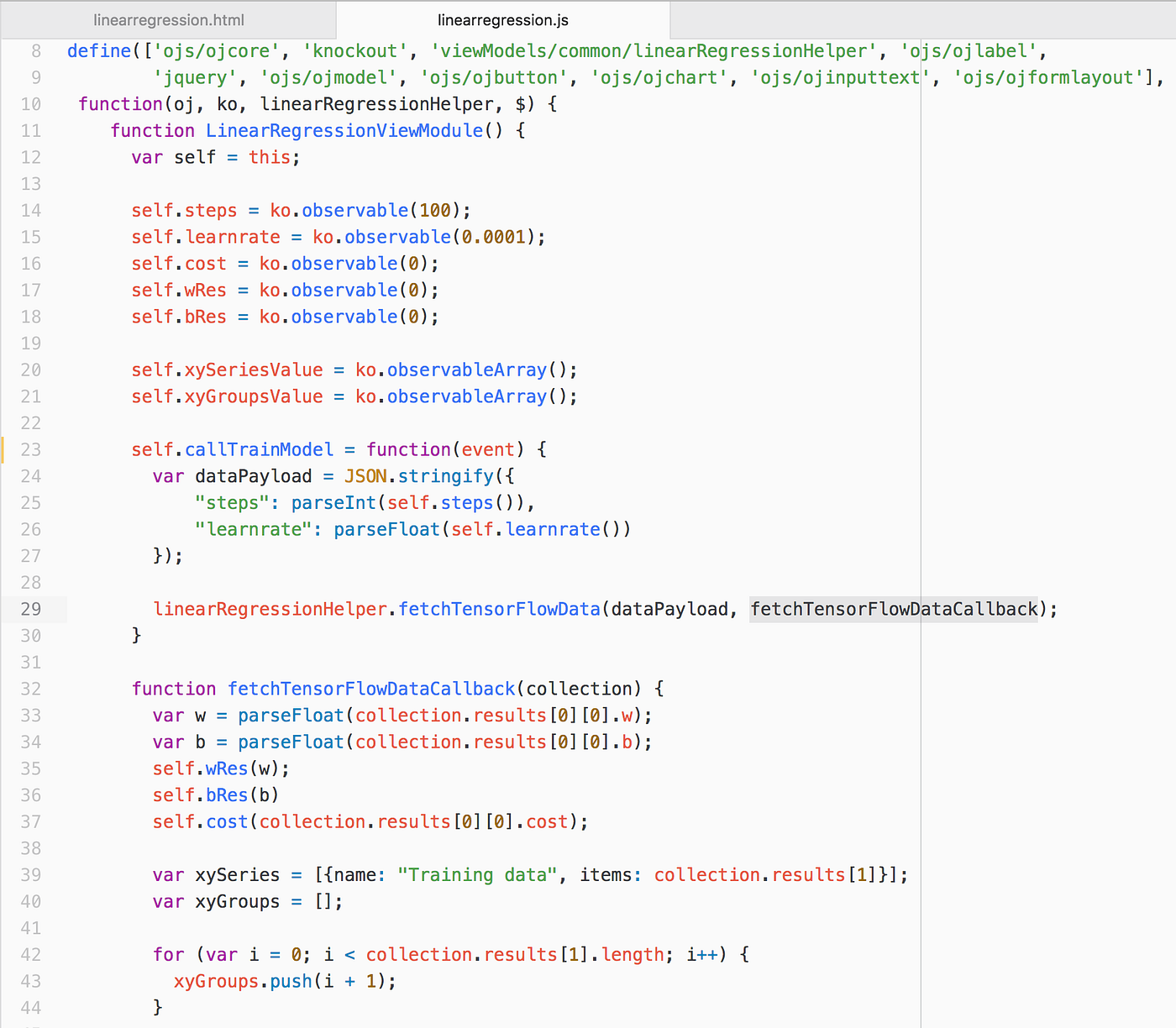 Machine Learning with Oracle JET and TensorFlow | by Andrej Baranovskij | Oracle Developers | Medium