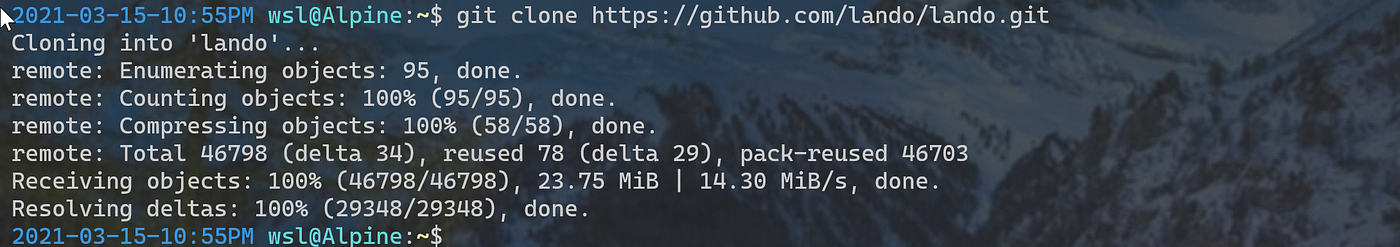 Install Git On Alpine
