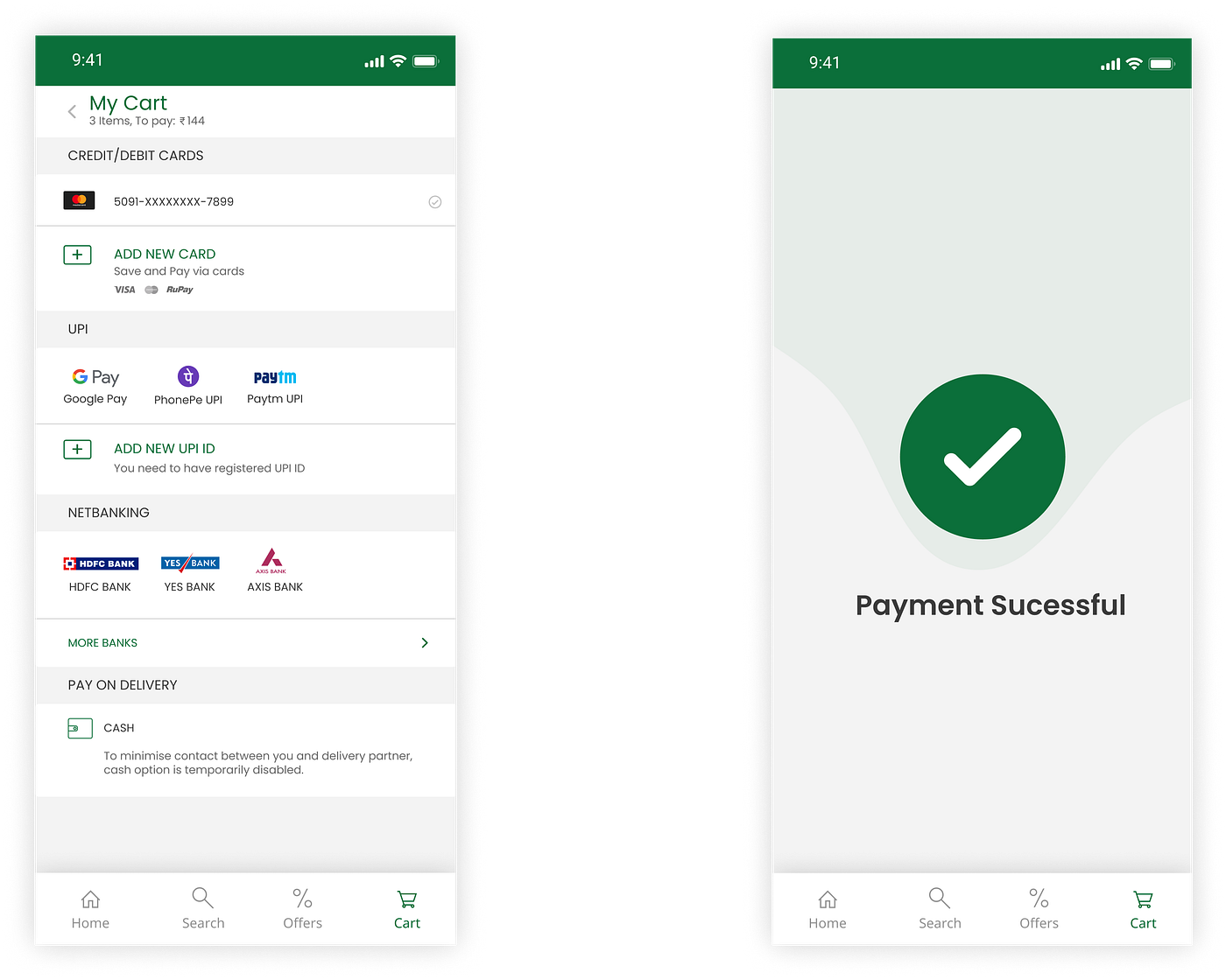 DMart Ready Online Grocery Shopping App Redesign — UI/UX Case Study ...