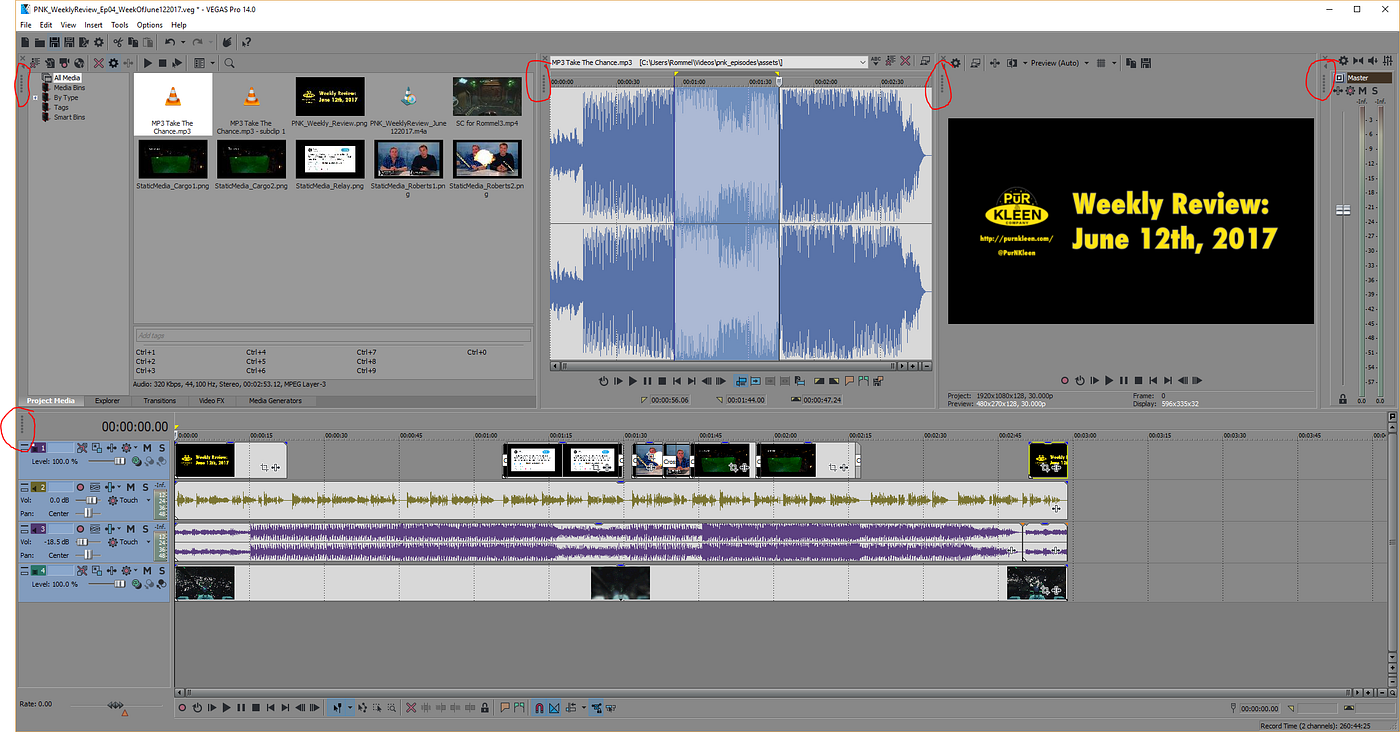 Interacting with the Vegas Pro 14.0 UI | by Rommel Rico | Medium