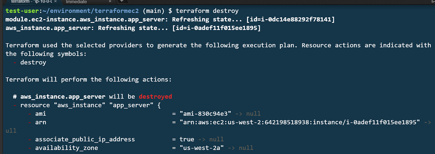 Creating an EC2 instance using modular deployment in Terraform | by Michael-Alex Ojomoh | Jul ...