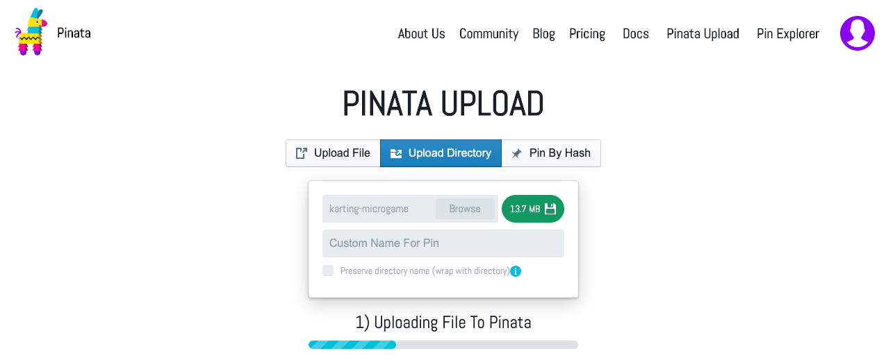 How to Create a Unity Game on IPFS using Pinata | by Leon Do | Pinata | Medium