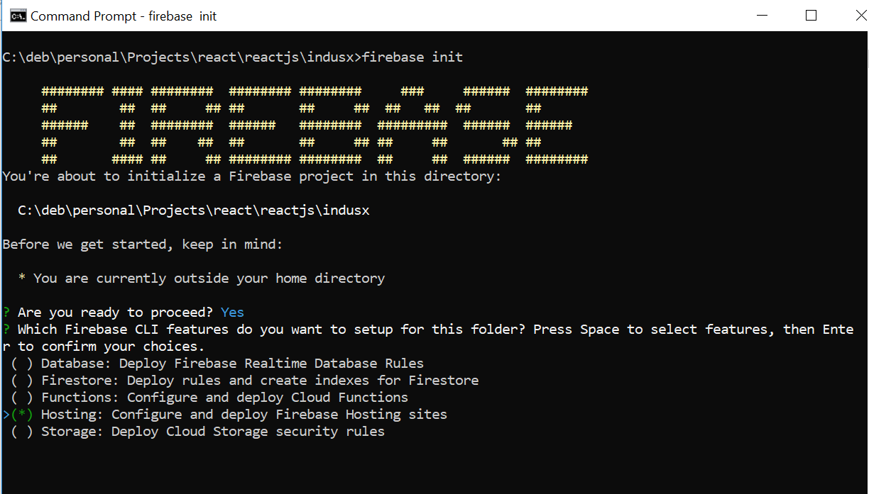 Host a React based website free of cost with Firebase Hosting and connect with your own custom ...