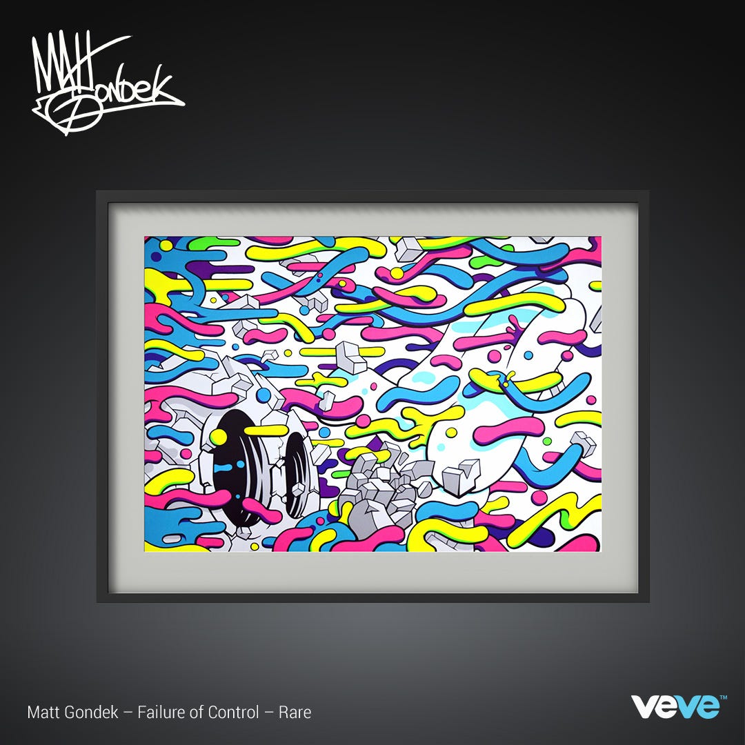 Matt Gondek — Failure of Control. This premium digital collectible art ...