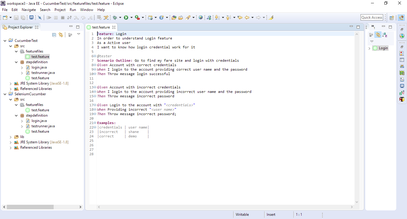 Getting Started with Cucumber Behavior Driven Data -Framework | by ...