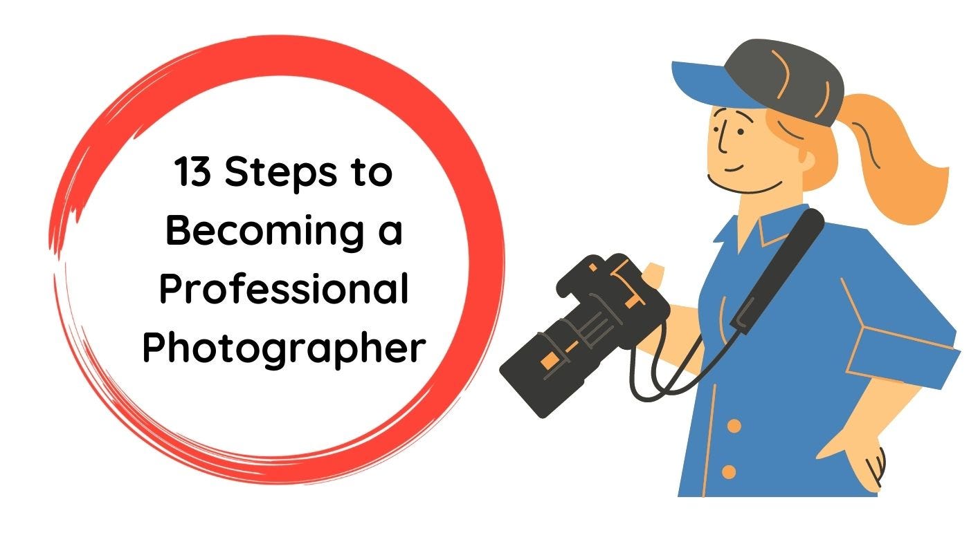 13 Steps to Becoming a Professional Photographer | by Elina Aiyana ...