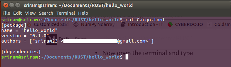 The RUST Language. Hello World! | by Sriram | Medium