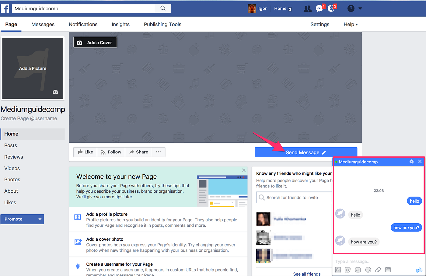 Run Node.js Facebook Messenger Chat Bot on AWS Lambda | by Igor Khomenko | Dev Tutorials