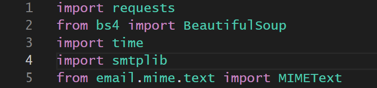 Python script for being notified when the product price is in the ...