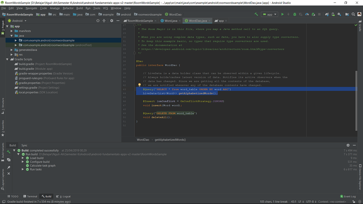 Android Fundamentals 10.1 Part A dan B | by Satya Wira Yanottama | Medium