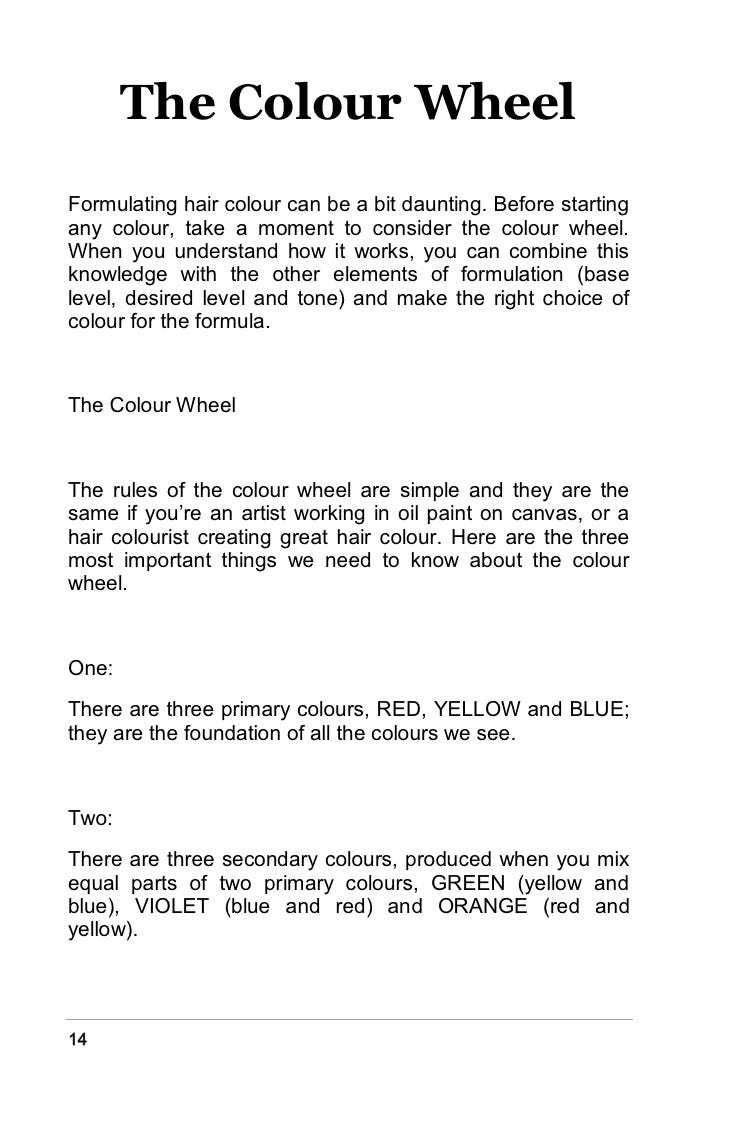 Colour Theory — The basics for Hairdressers - Kayleigh Coghlan - Medium