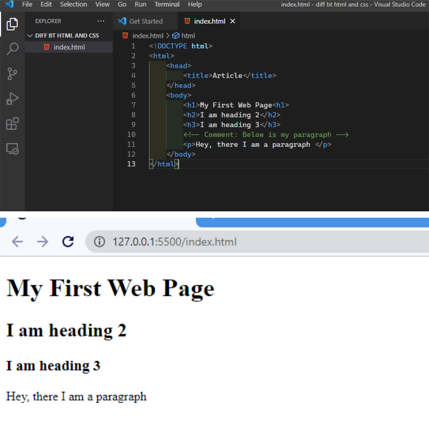 Difference Between HTML and CSS. Have you ever wondered after seeing ...