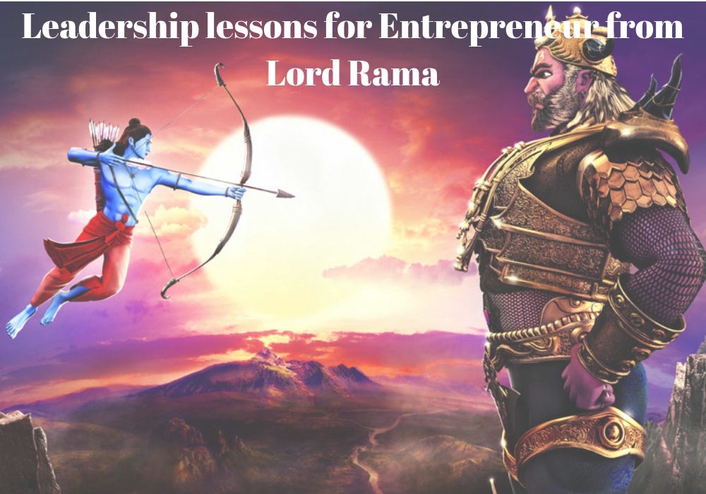 Leadership Lessons for Entrepreneurs from the life of Lord Rama Chandra ...