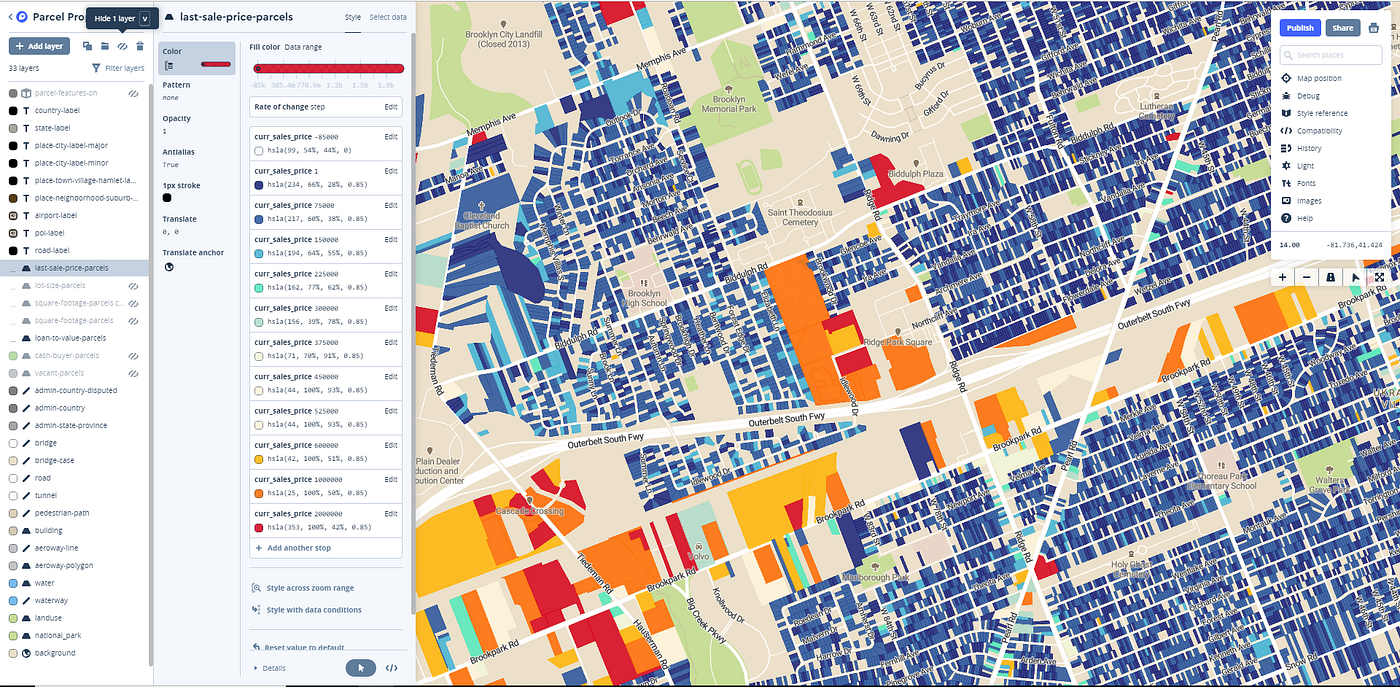 Realeflow + Mapbox. Building geospatial polygon… | by Mapbox | maps for ...