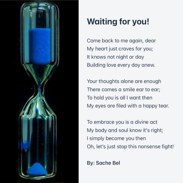 Waiting for you (Poem) - ILLUMINATION - Medium