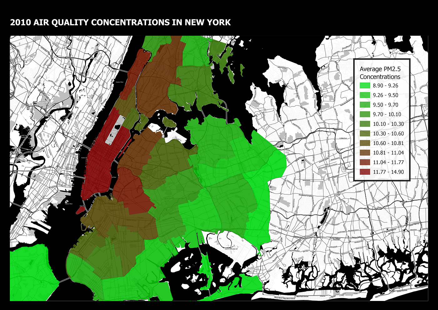 Relationship between Car Use and Air Pollution in New York City. | by ...