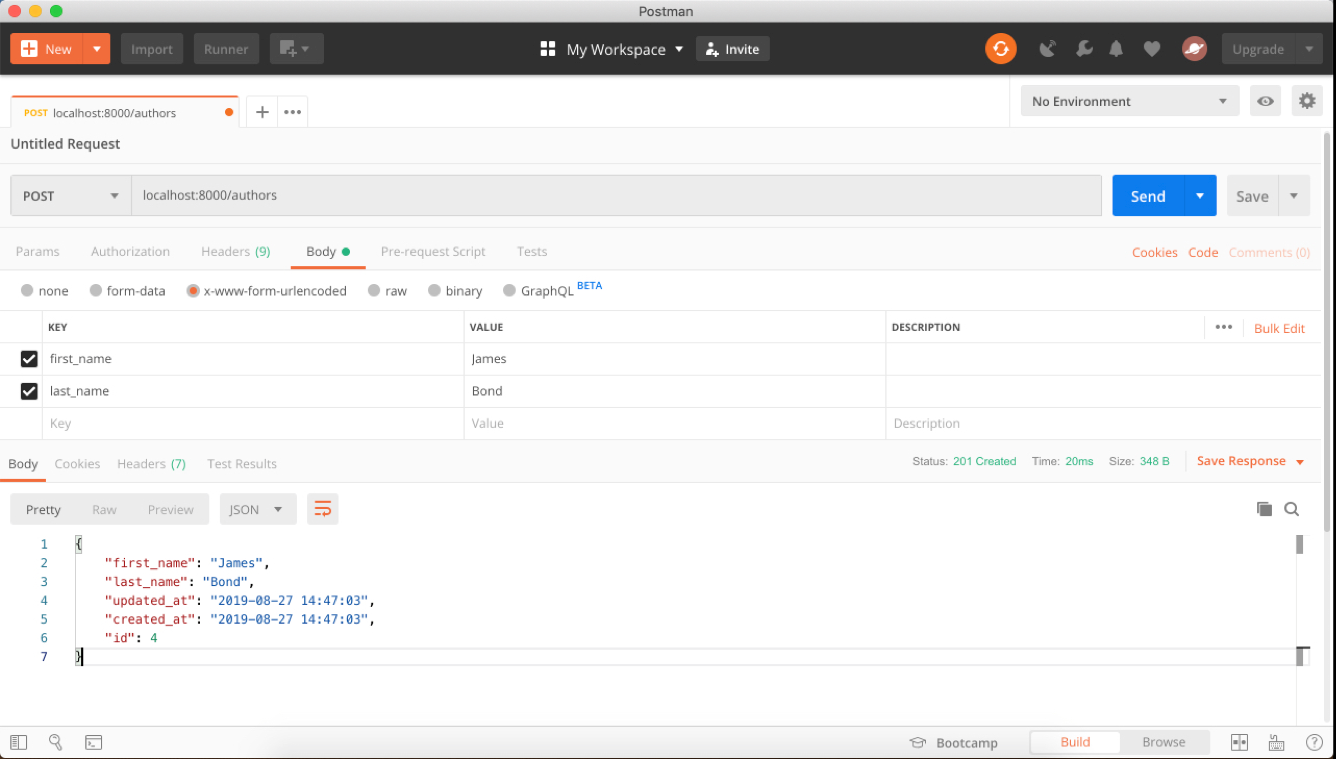 Make a Lumen based REST API with more than one table | by Pat Curry ...