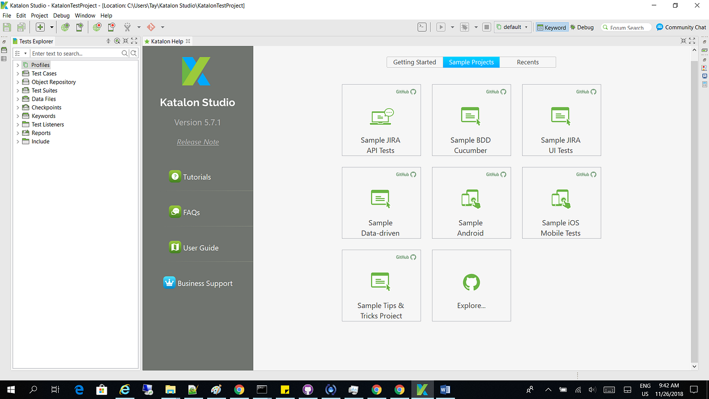 Comparison between Katalon Studio and Robot Framework | by Tay SauChing | Medium