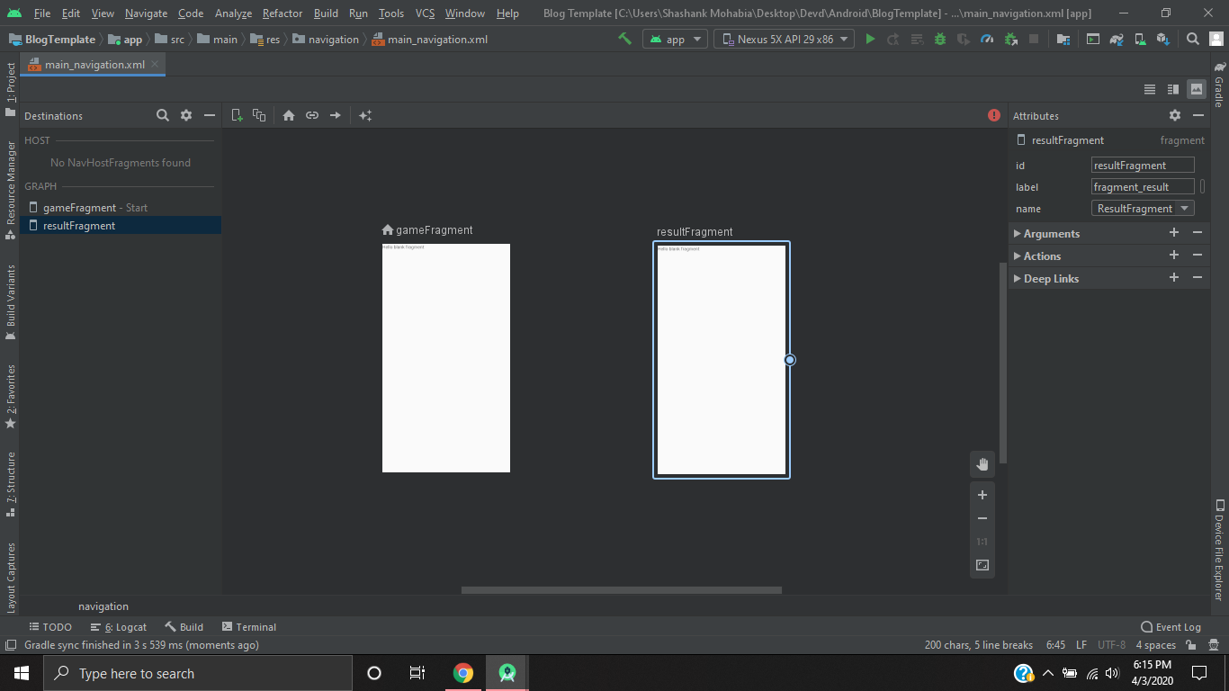 Android Navigation Component1 Using Actions To Navigate By Shashank Mohabia The Startup
