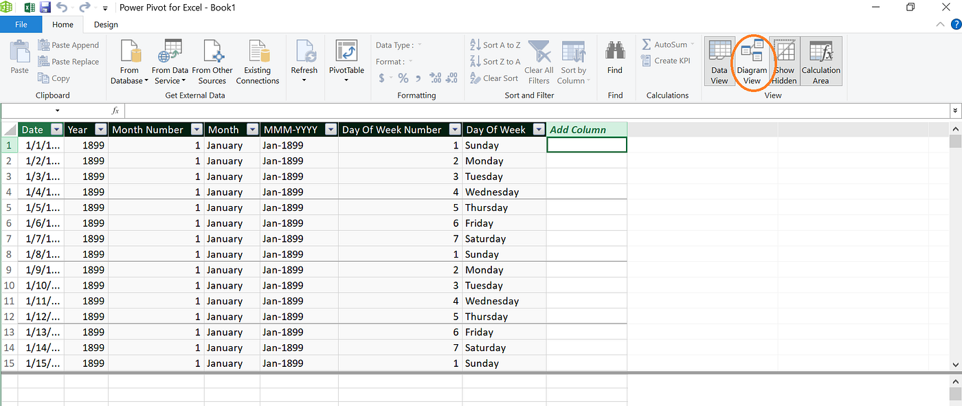 How to create time table in Data Model in Excel ? | by Vic Chen | Mar ...