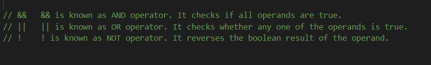 Understanding of Operators JavaScript | by Javier Goncalves | Medium