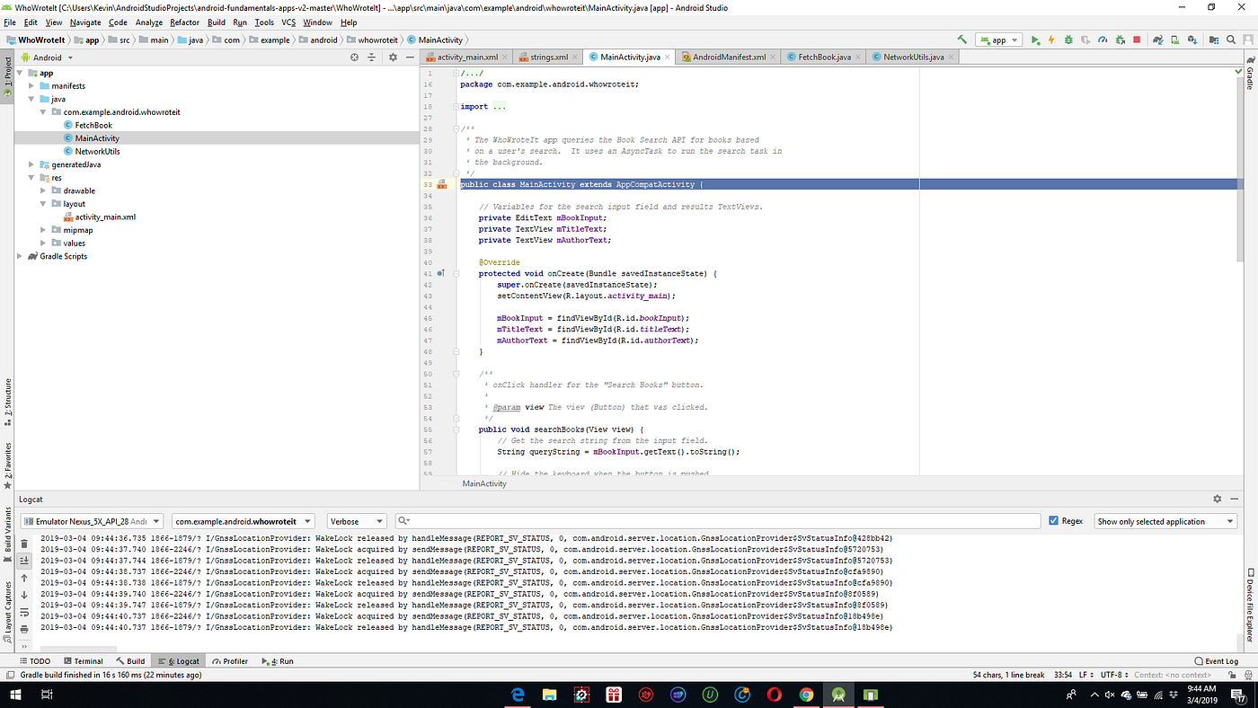 Android fundamentals 07.2: AsyncTask and AsyncTaskLoader | by Kevin Reynaldi | Medium
