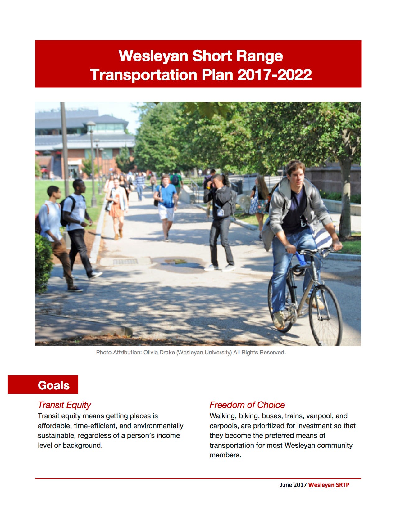 Wesleyan Short Range Transportation Plan 2017–2022 | by Alex Garcia ...