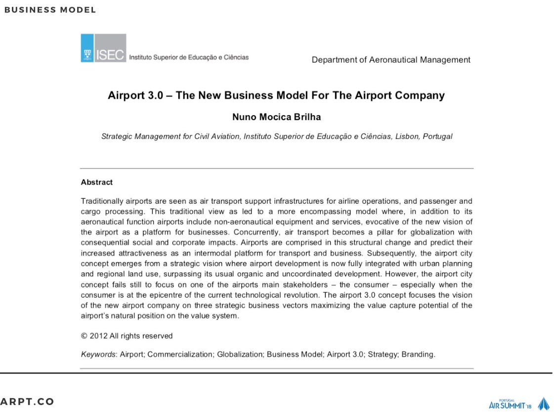 Airports 2020: What Is Your Business Model? | by Nuno M. Brilha | Medium