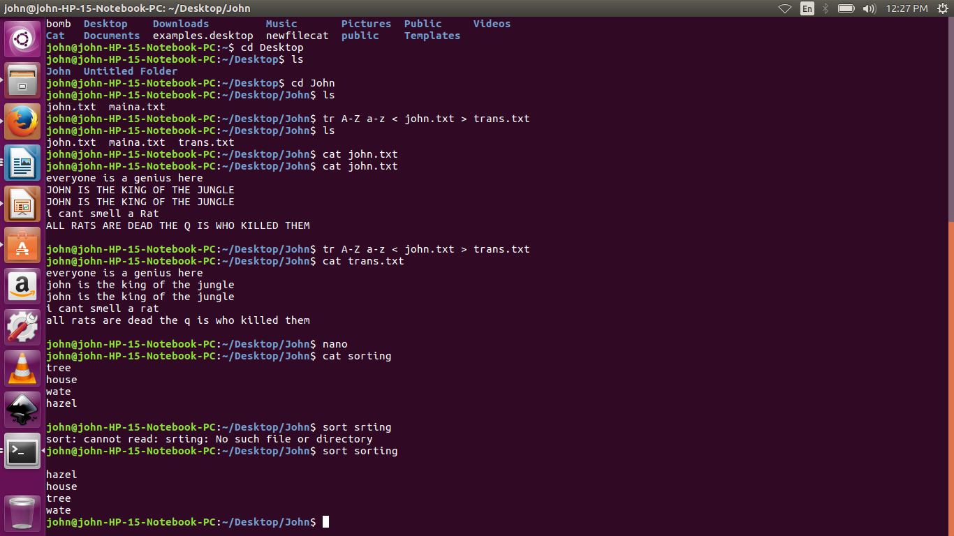 Linux lowercase sort and write unique commands | by John Muchiri | Medium