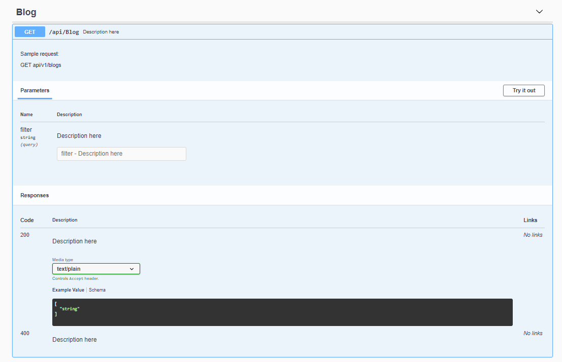 Customizing Swagger in ASP.NET Core 5 | by Alejandro Dominguez | Geek ... Customizing Swagger in ASP.NET Core 5 | by Alejandro Dominguez | Geek ...