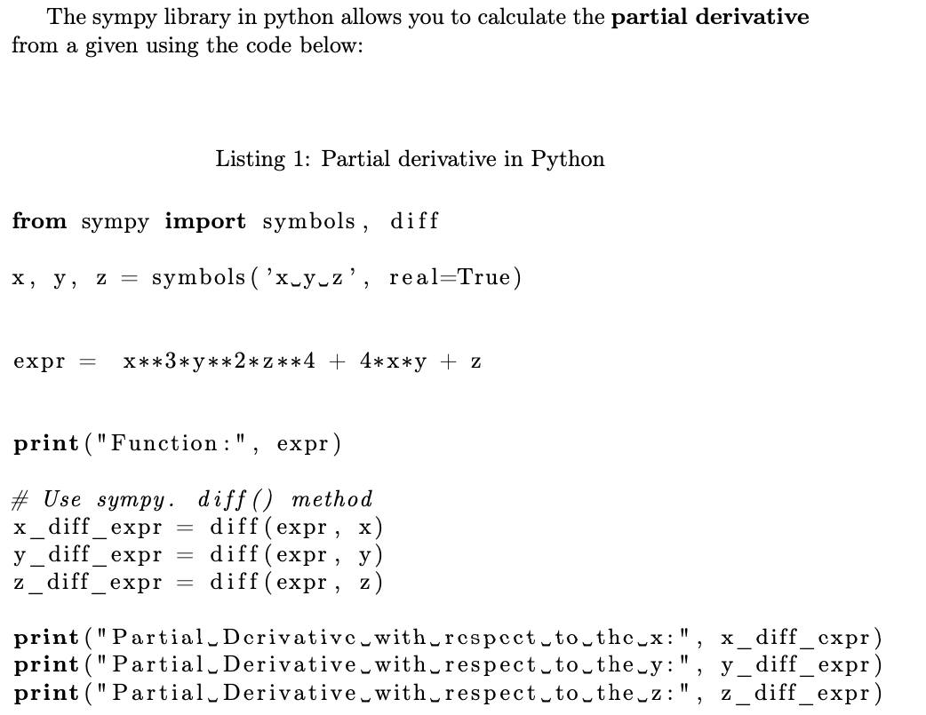 Mathematics for Machine Learning | Partial Derivatives | by Caroline ...