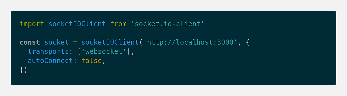 Simple SocketIO setup using Express and React | Craft Academy