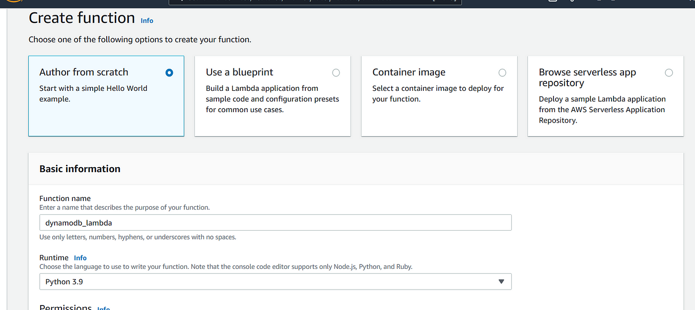 Building Aws Lambda Function With Dynamo Db Data Base Crud Operations