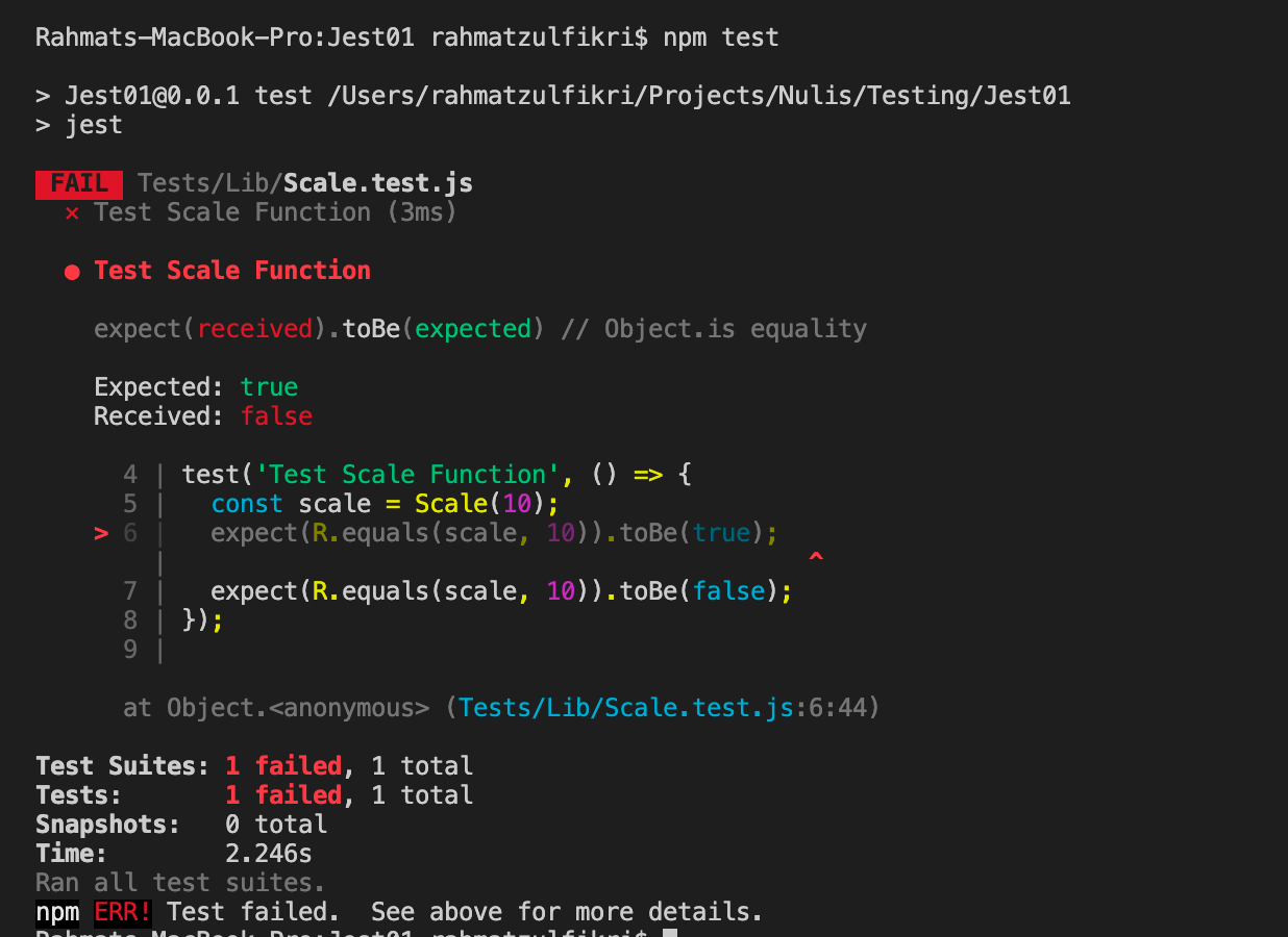 React Native Testing Part 1 — Unit Testing With Jest By Rahmat Zulfikri Medium