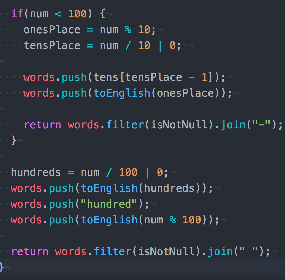 How to turn numeric digits to english words- solved! | by Jennifer ...
