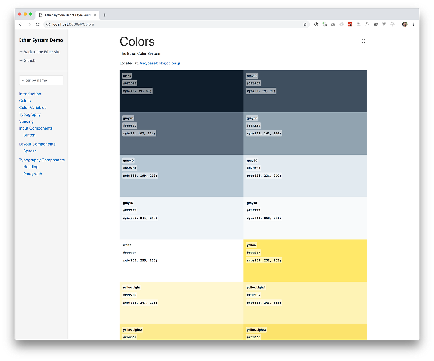 Ether + React–a Starter Kit for Your Next Design System | by Ether | Medium