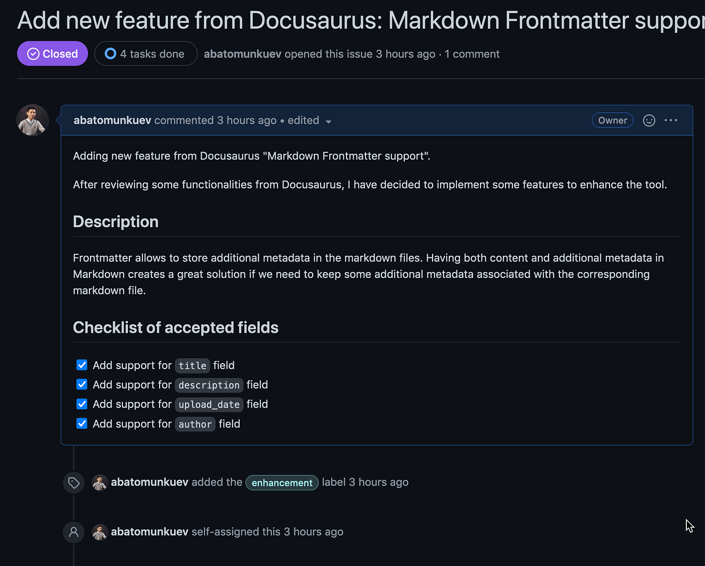Implementing features from Docusaurus | by Andrei Batomunkuev | Medium