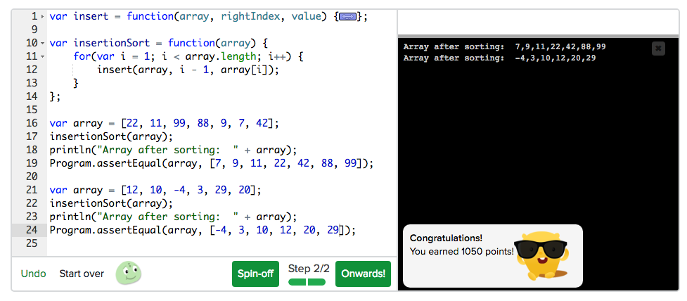 Revisiting Algorithms with Khan Academy | by Amber Wilkie | Medium
