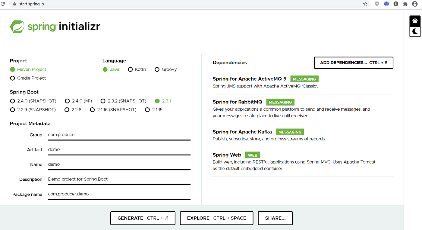 Get Started With Apache Kafka Rabbitmq And Apache Activemq Using