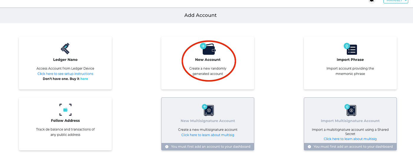 AlgoLaunch 101 — How to use MyAlgo Wallet | by Thinkin | Medium